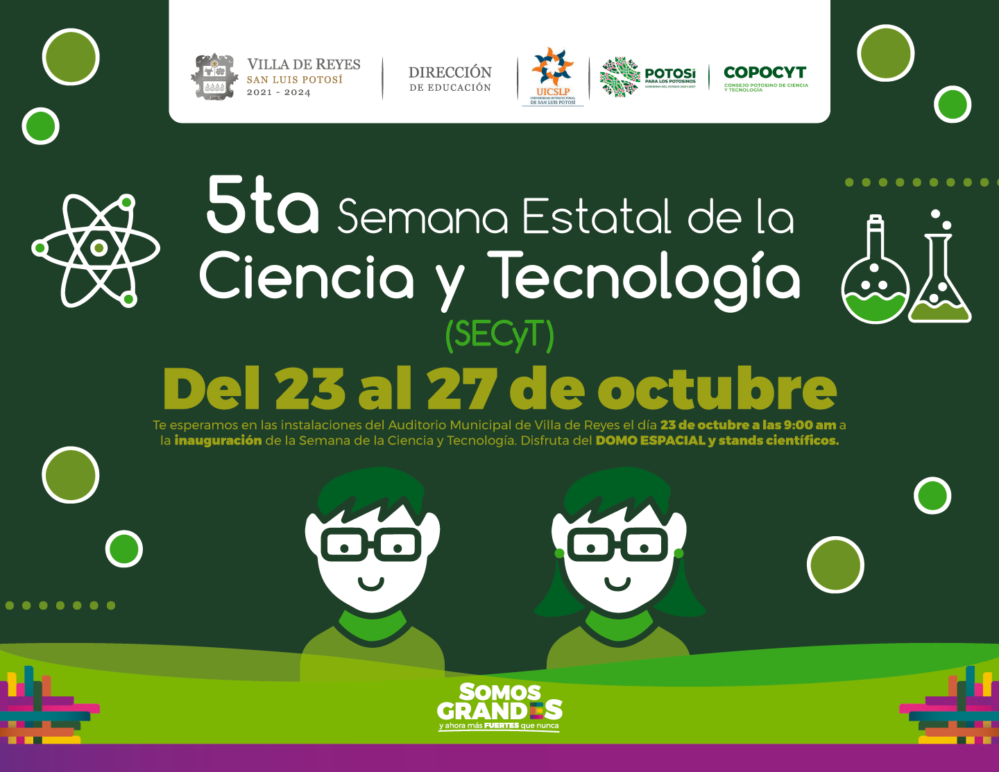 Villa de Reyes será sede de la 5ª Semana de Ciencia y Tecnología del ...