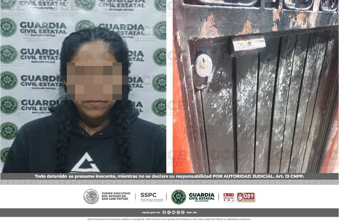 MUJER ES DETENIDA POR GUARDIA CIVIL ESTATAL, POR PROBABLES DAÑOS A UN DOMICILIO - OPINION ...