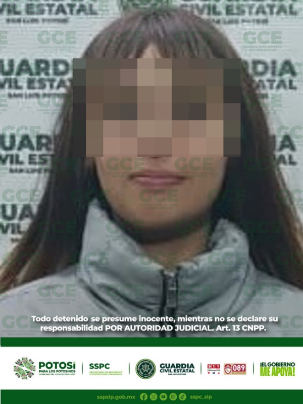 POR AGREDIR A SU HERMANA, MUJER ES DETENIDA POR LA GUARDIA CIVIL ESTATAL - OPINION PUBLICA S.L.P.