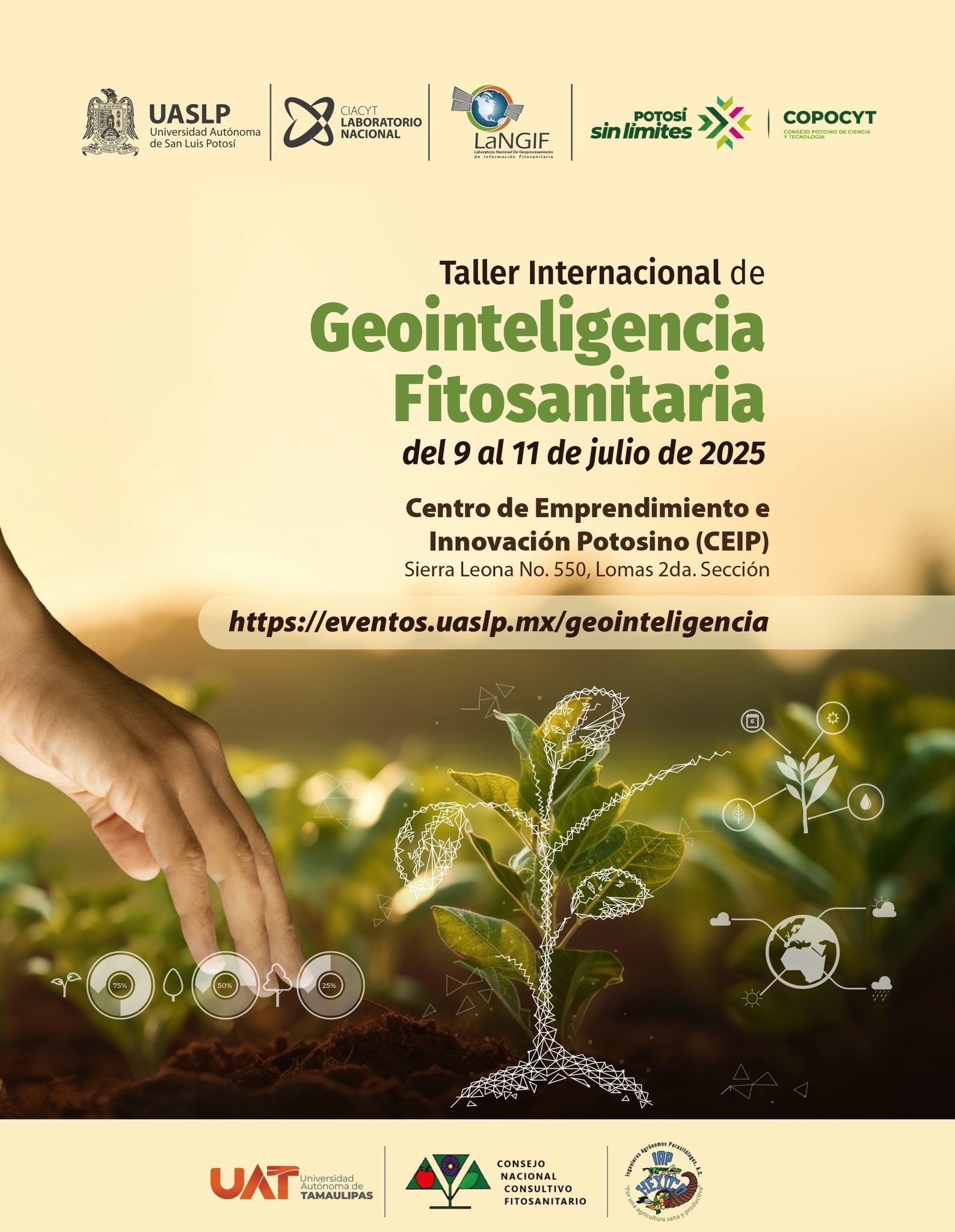 UASLP invita a Taller Internacional de Geointeligencia Fitosanitaria ...